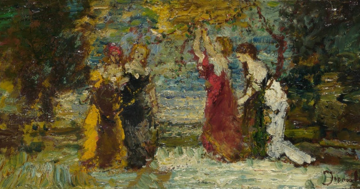 Monticelli Subject Composition ~ High resolution Art photos museum ...