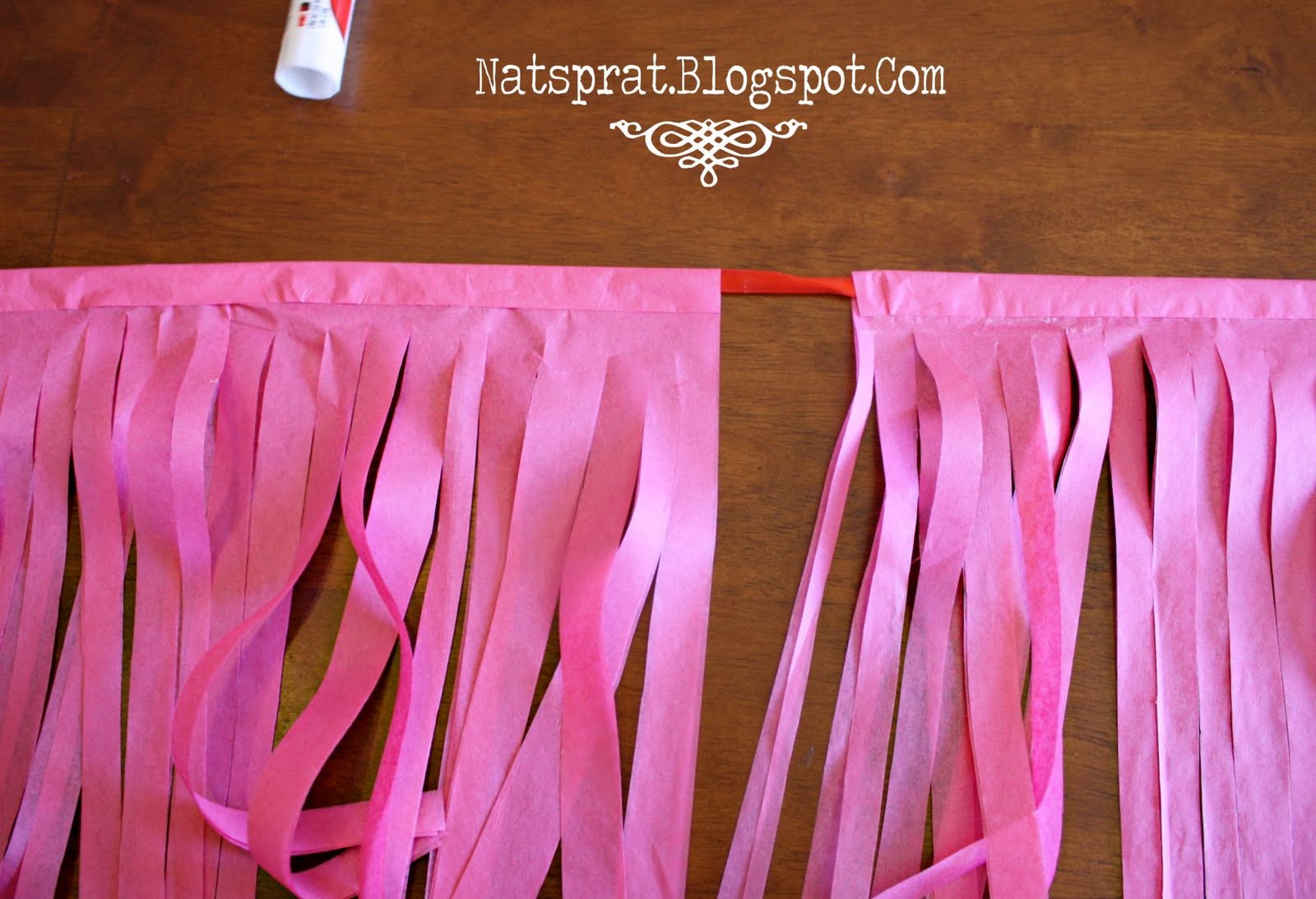 NatSprat: Tissue Paper Party Decorations Tutorial