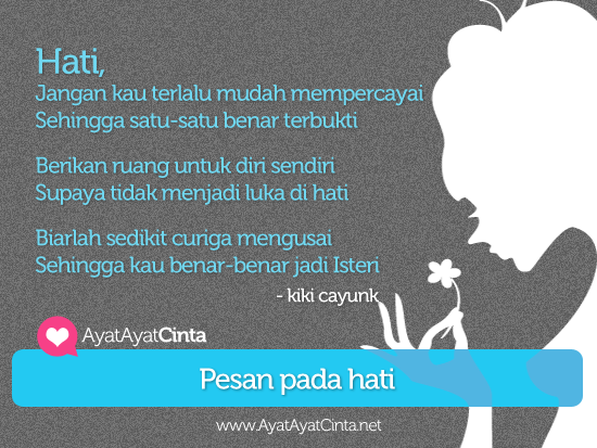 Budak Form 6Six.blog ( Online ): ayat Cinta dan Rindu