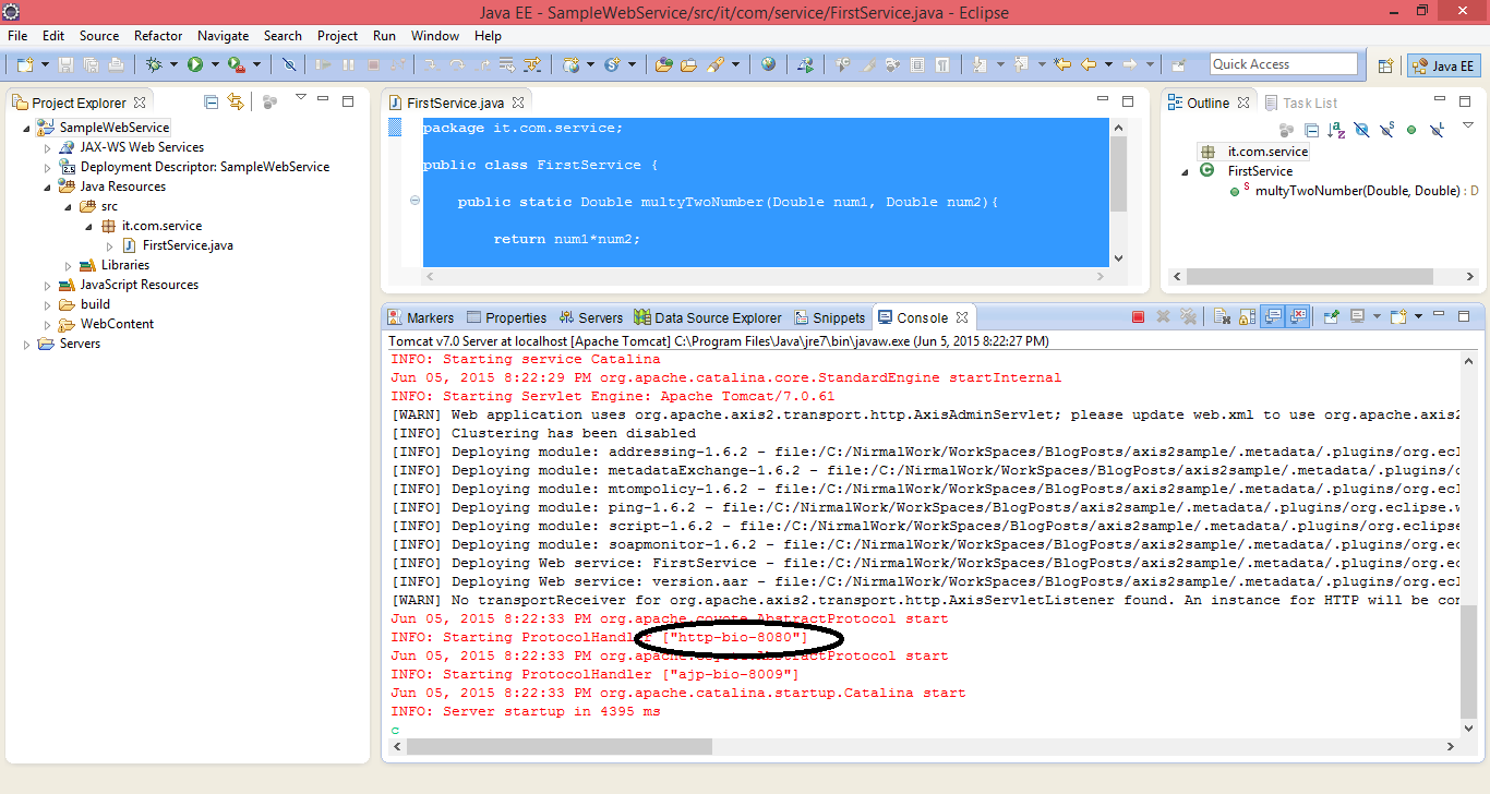 Nadeesha Meegodas Blog How To Create An Axis2 Web Service With The Eclipse Ide