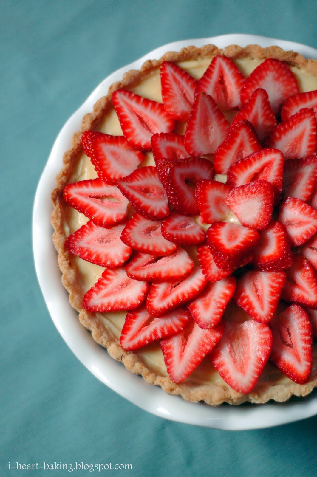 i heart baking!: fresh strawberry fruit tart