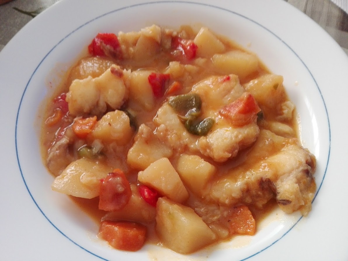 Paprika En La Cocina: Guiso de cazón con patatas