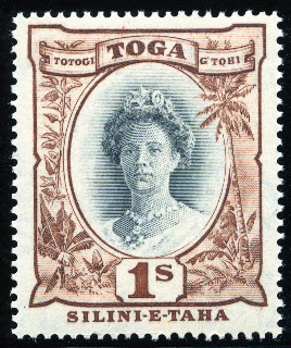 King George VI Postage Stamps: Tonga 1942-49 SG74/82
