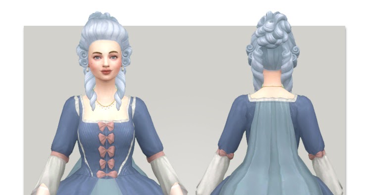 TS4: Madame Rococo Dress | History Lover's Sims Blog