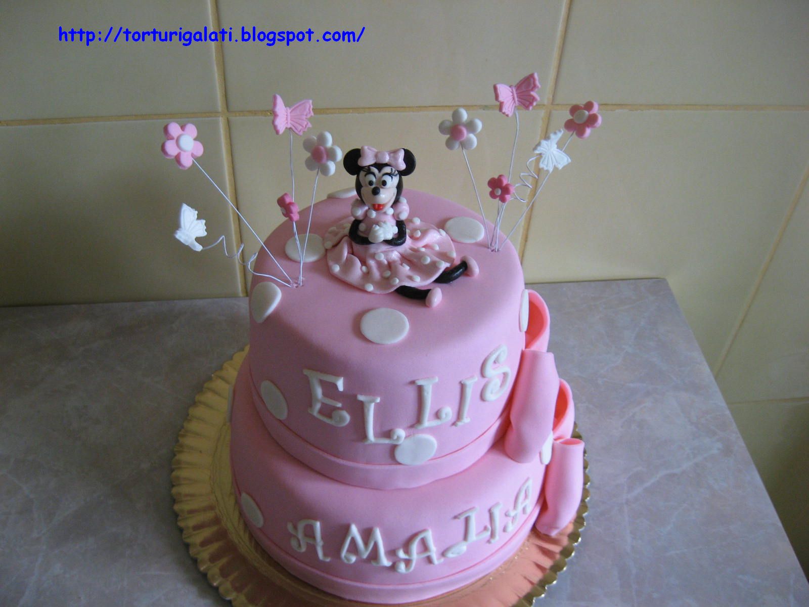 -Cellya's Cakes-: Tort cu Minnie