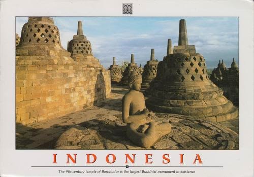 Beautiful Travel Postcard: Indonesia