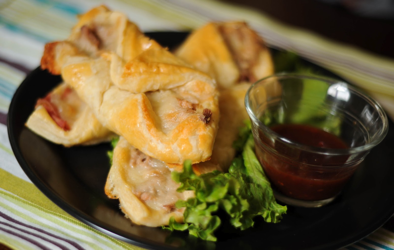 Diana Verdín: Ham and Tuna Puff Pastry Pockets