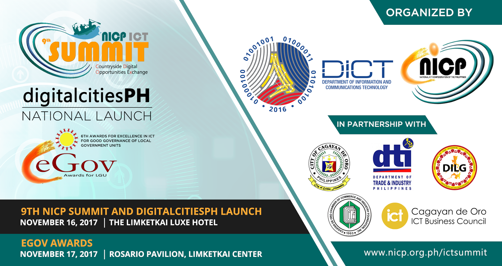 DICT, NICP Launch Digital Cities PH in National ICT Summit - Cagayan de ...