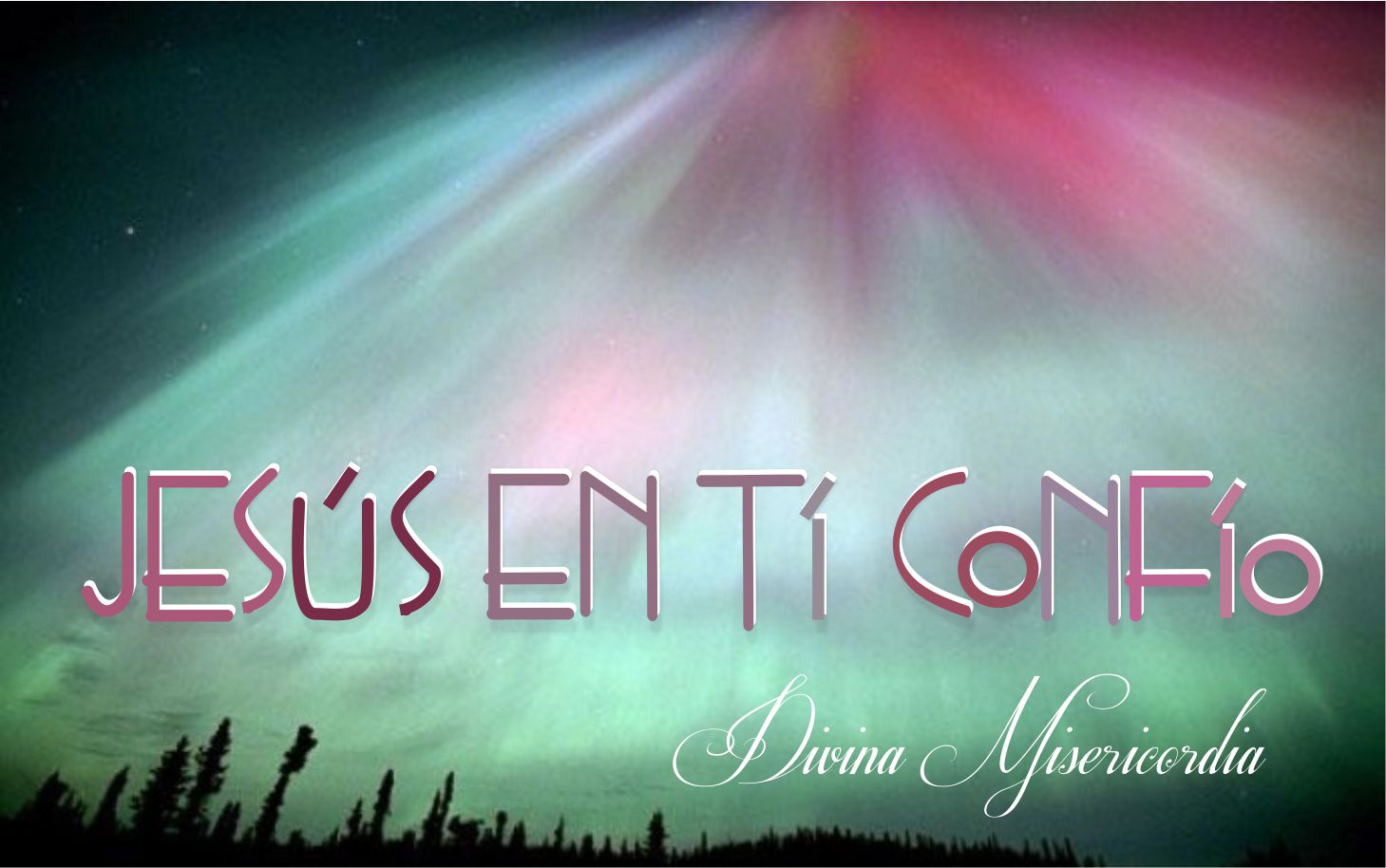 TARJETAS Y ORACIONES CATOLICAS: JESÚS EN TÍ CONFÍO