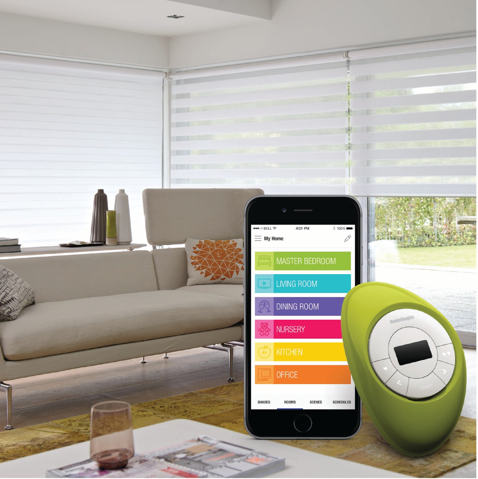 2020 empresas: Hunter Douglas lanza el sistema de cortinas inteligentes ...