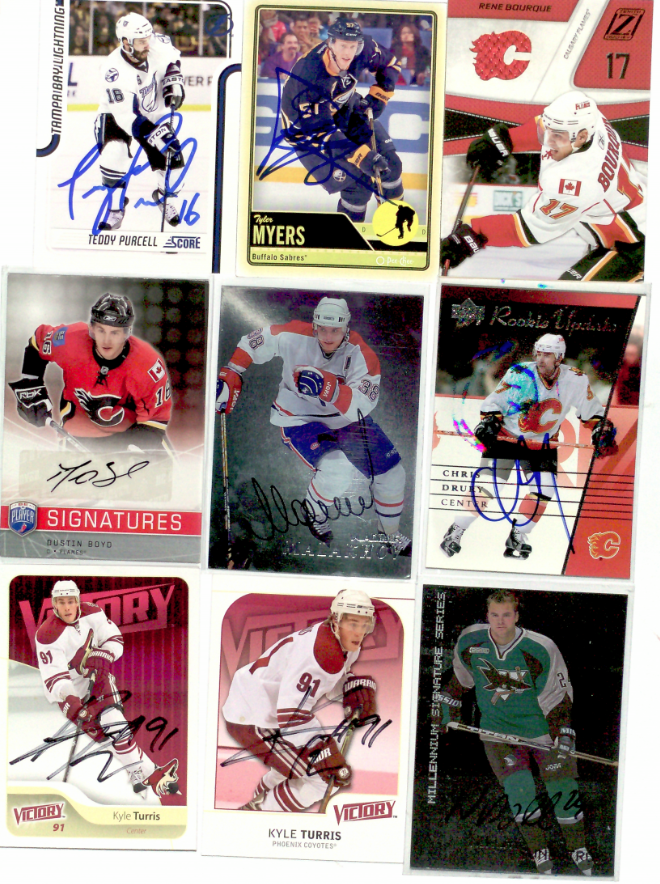 RO'S HOCKEY AUTOGRAPHS