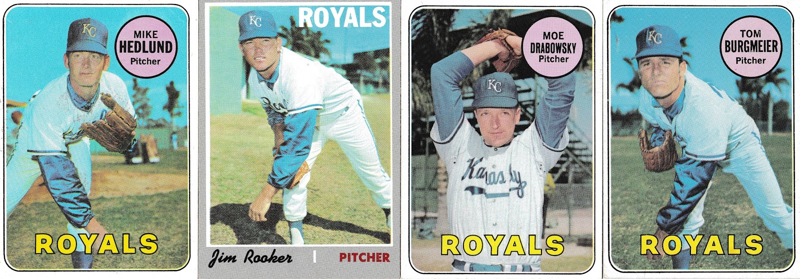 1969 Topps Baseball: The 1969 Royals