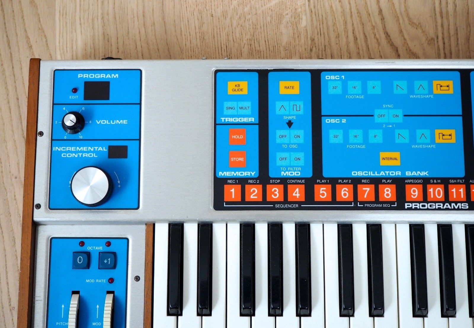 MATRIXSYNTH: 1980s Moog Source Vintage Analog Synthesizer SN 3401 w/ Extras