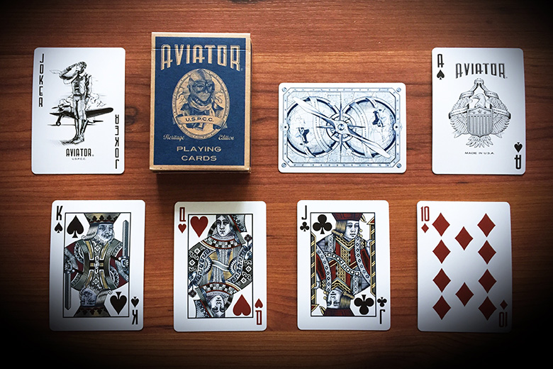 Deck View: AVIATOR (Heritage Edition) Playing Cards