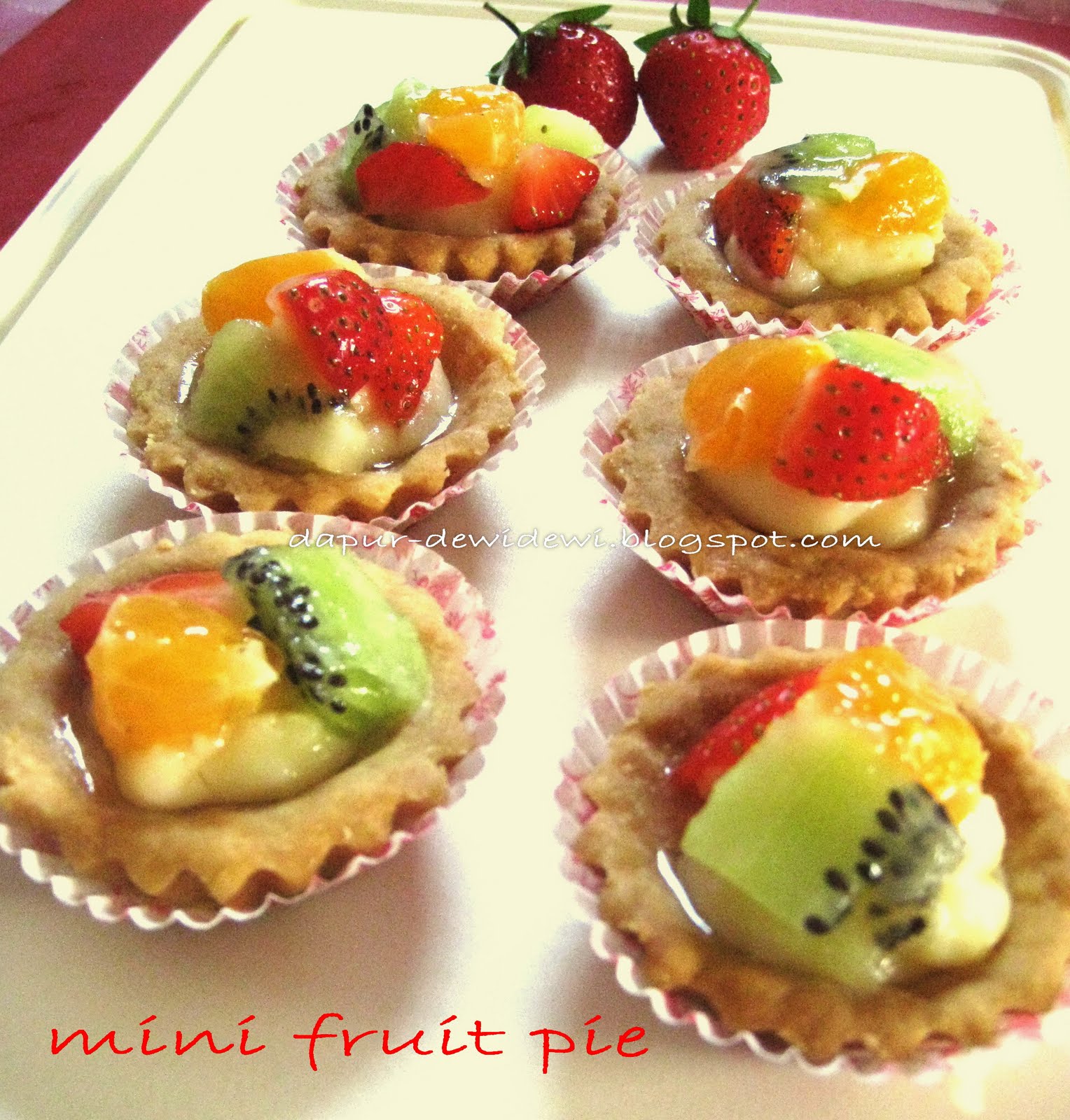 dewi@kitchen: Mini Fruit Pie