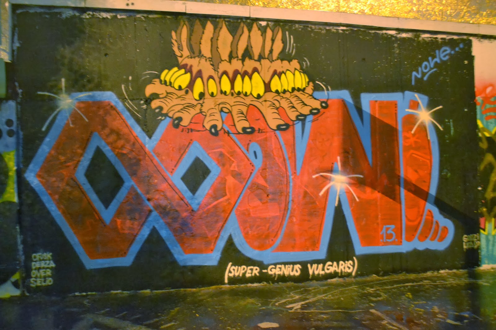 À la découverte de Lyon : Street Art lyonnais, THTF, Birdy Kids, Kesa ...