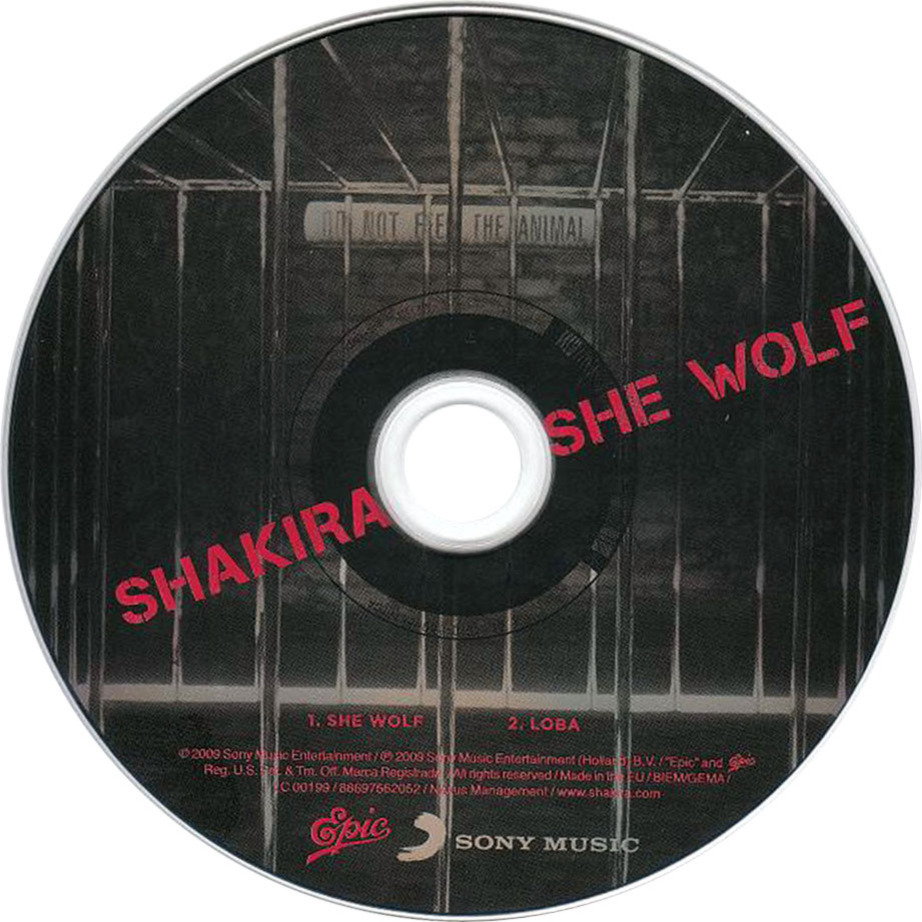 She Wolf (Single) - Shakira | BookletLandia.it