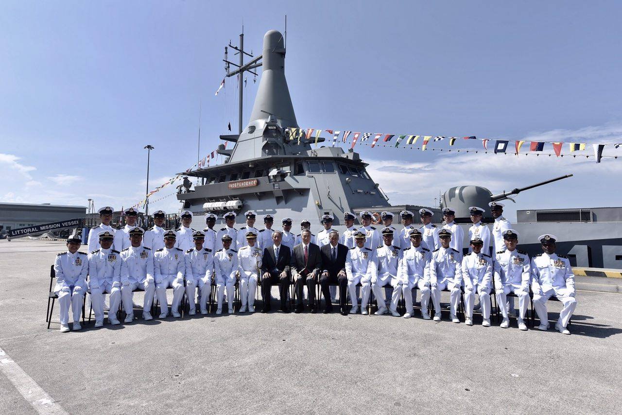 AAG_th บันทึกประจำวัน: สิงคโปร์ประจำการเรือ Littoral Mission Vessel ลำ ...