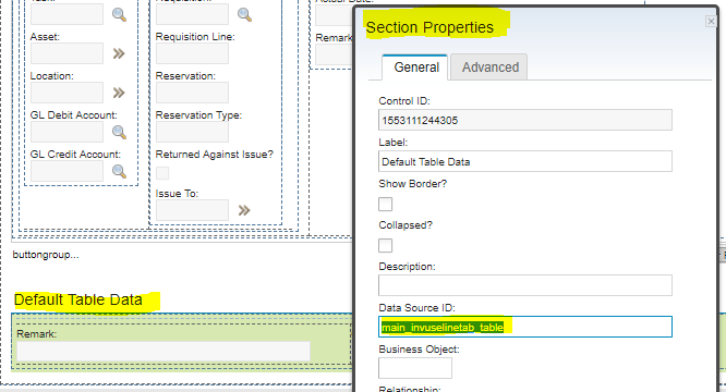 Default Table Data In Any Applications Maximo Ibm Maximo Implementation And Configurations