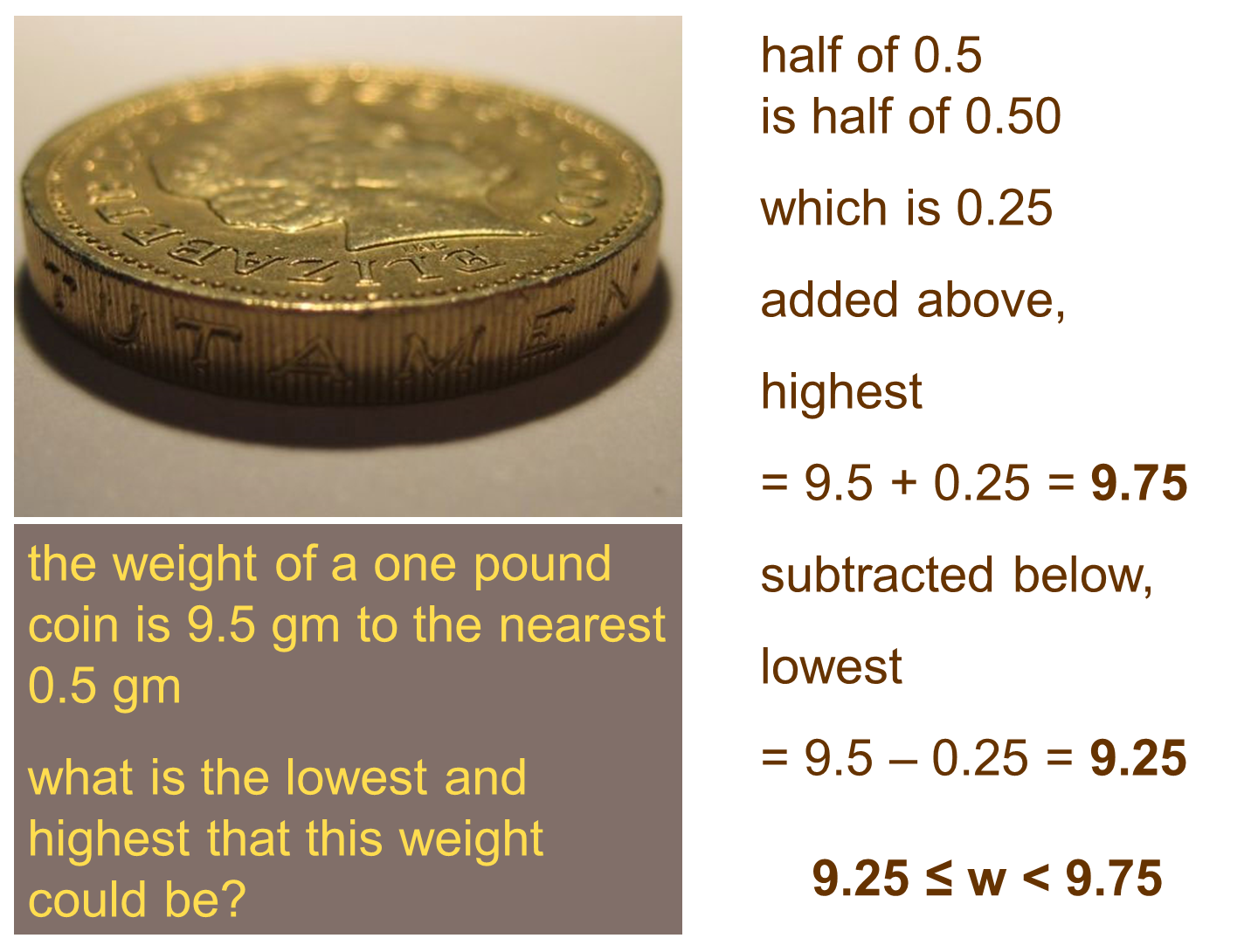 MEDIAN Don Steward mathematics teaching: highest and lowest bounds