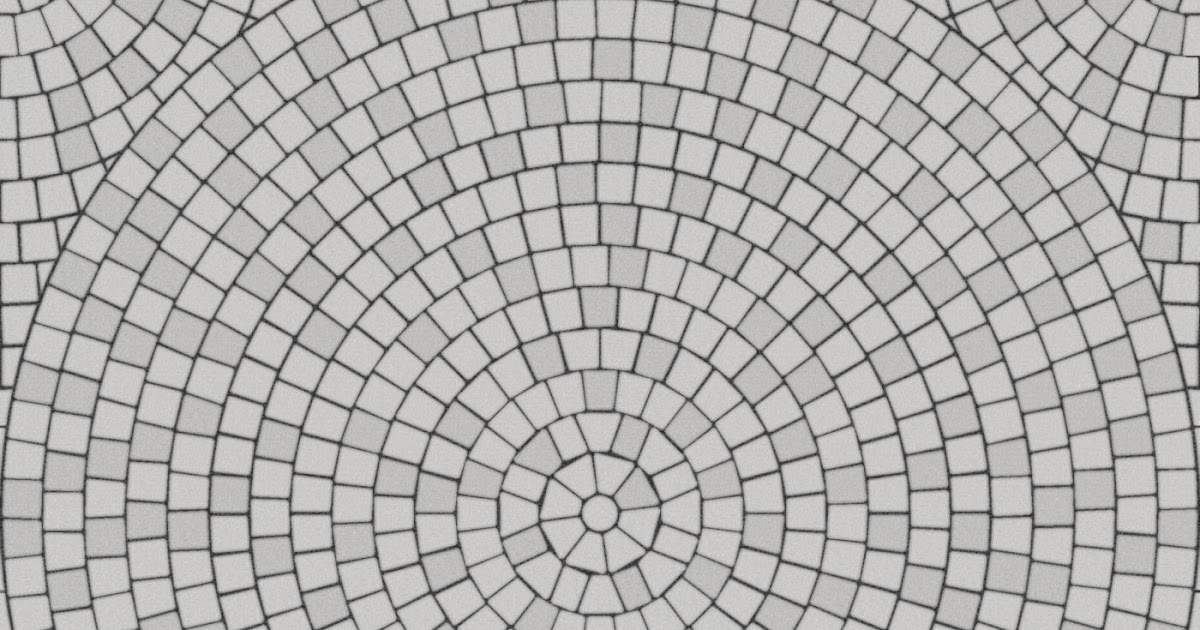 SWTEXTURE - free architectural textures: Circular pattern - concrete pavers