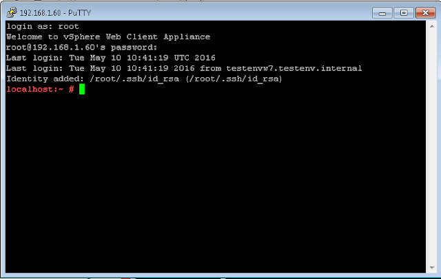 First impression of the vSphere HTML 5 Web Client using Windows based ...