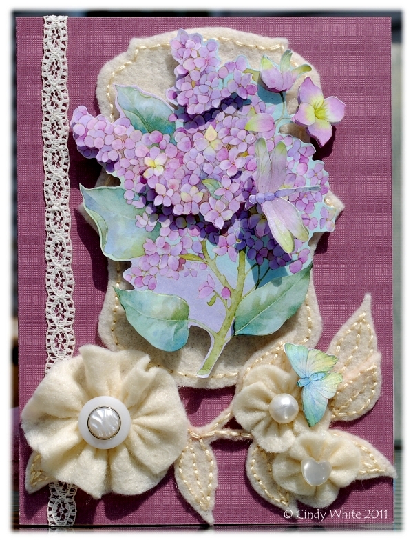 Paper Oasis: Spring Lilacs