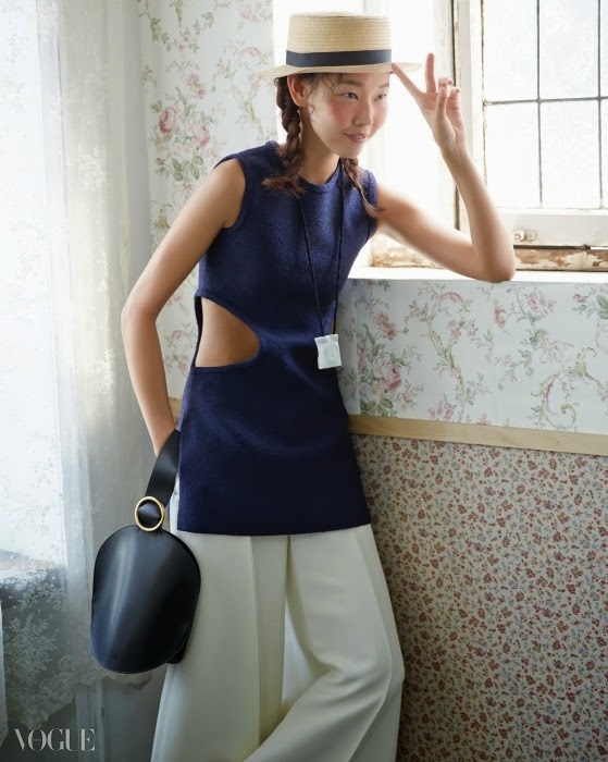 Duchess Dior: "Girls in a Garret" Models in Celine for Vogue Korea ...