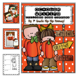1st Grade Hip Hip Hooray!: October Writing with Page Toppers!