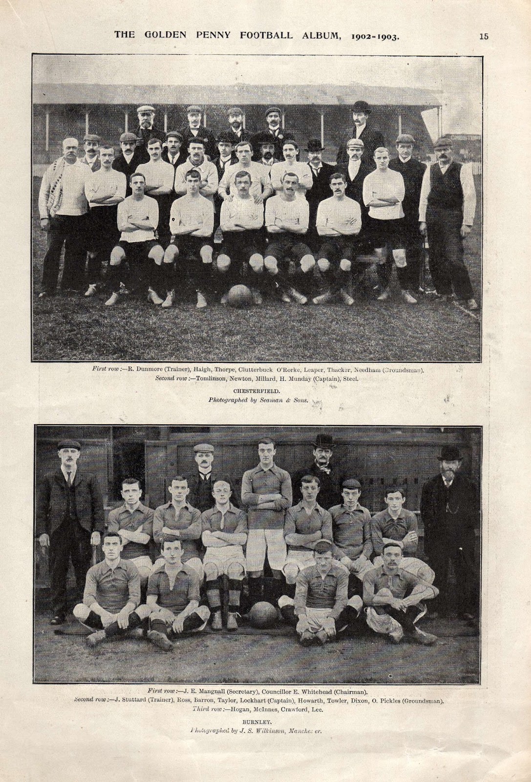 Football Cartophilic Info Exchange: Golden Penny magazine - Golden ...