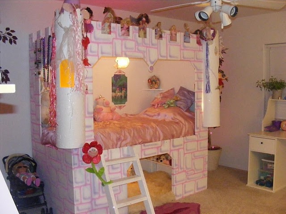 Kids Bedroom Furniture: Castle Bed for your prince or princess bedroom