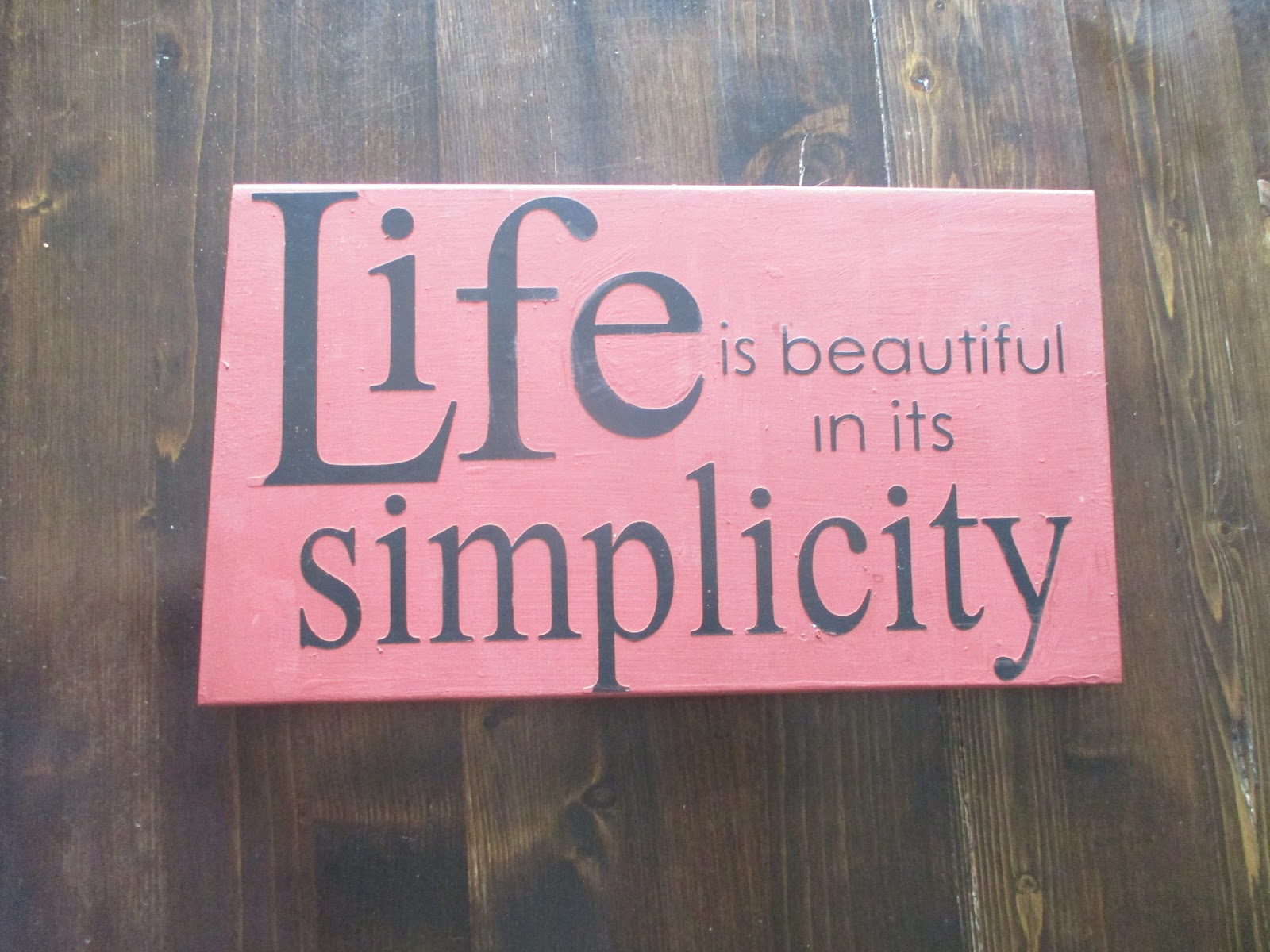 The Cozy Red Cottage: How to update your old Vinyl Signs