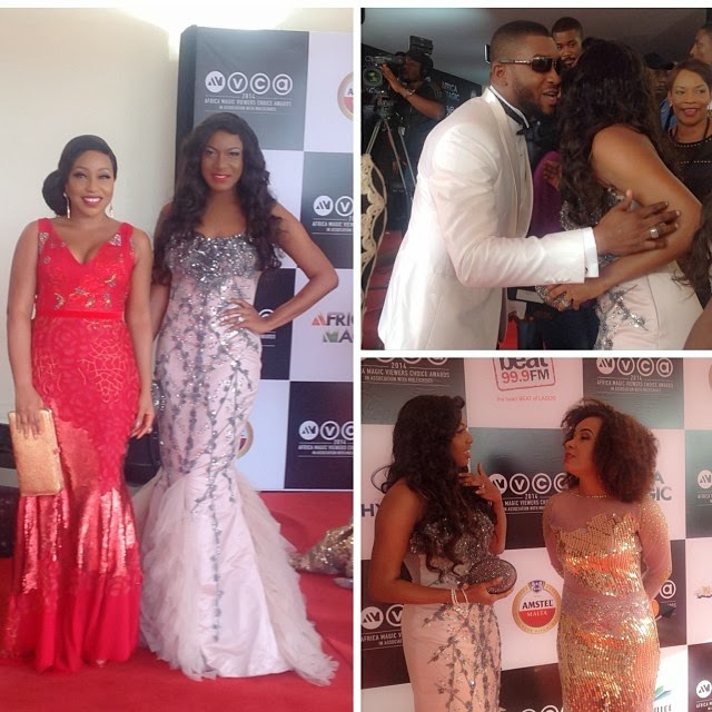 Africa Magic Awards 2014, AMVCA Pictures: Nigerian Celebrities Storm VI ...
