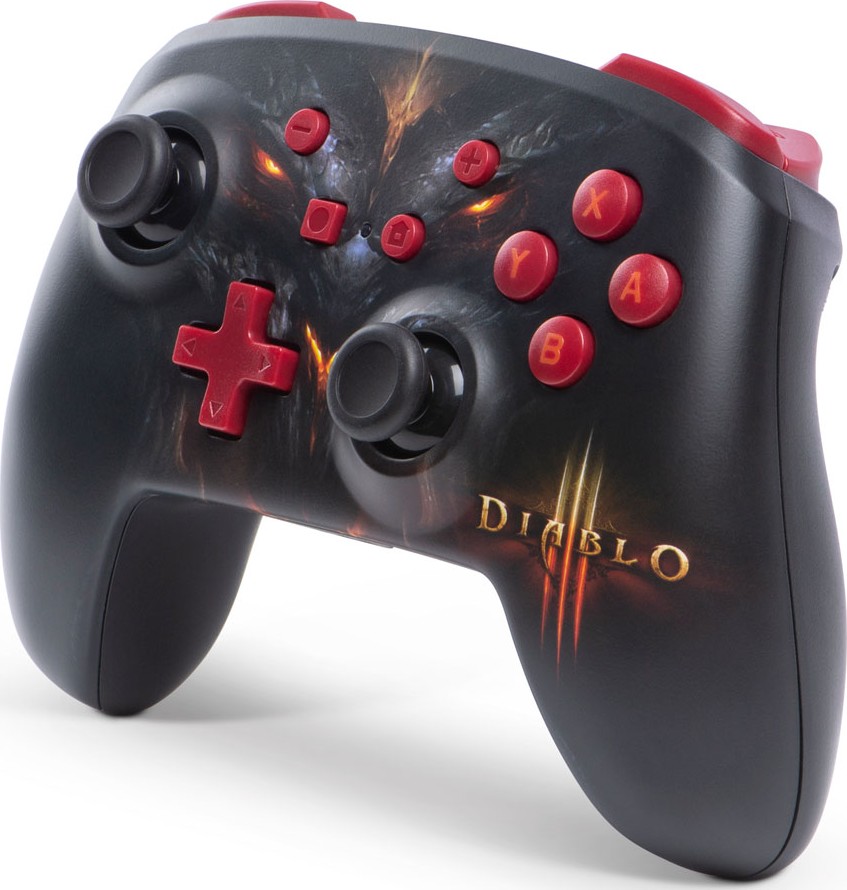 Controle sem fio do Nintendo Switch temático de Diablo III é anunciado ...