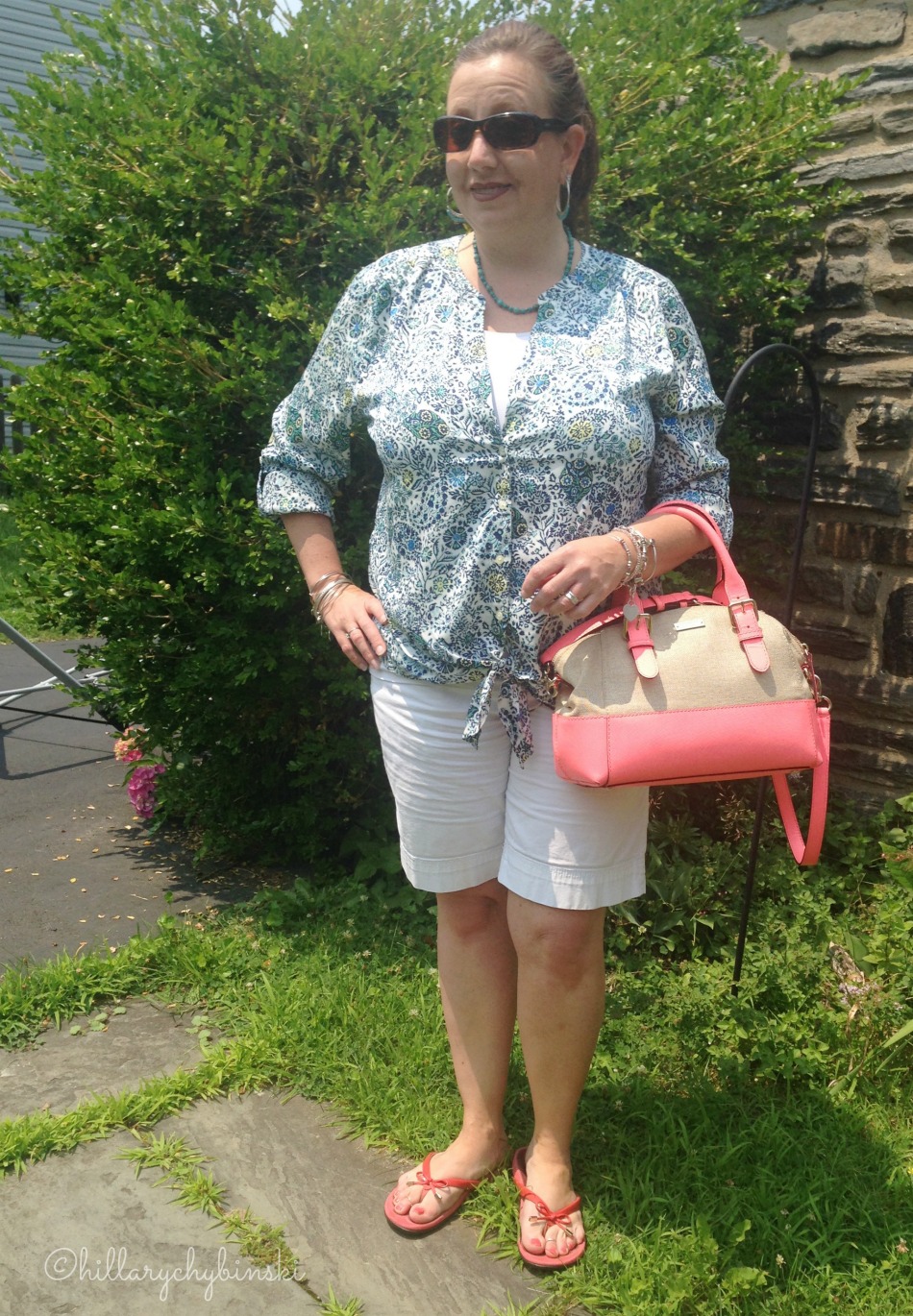 Summer Wardrobe Staple - White Shorts