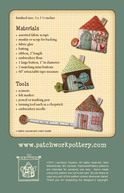 PatchworkPottery: New Pattern Booklet