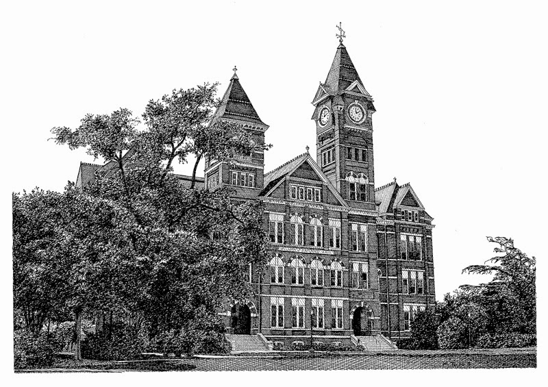 Melissa B. Tubbs Ink Architecture: Samford Hall at Auburn University