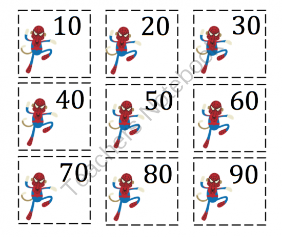 Spiderman and Numbers on Pinterest
