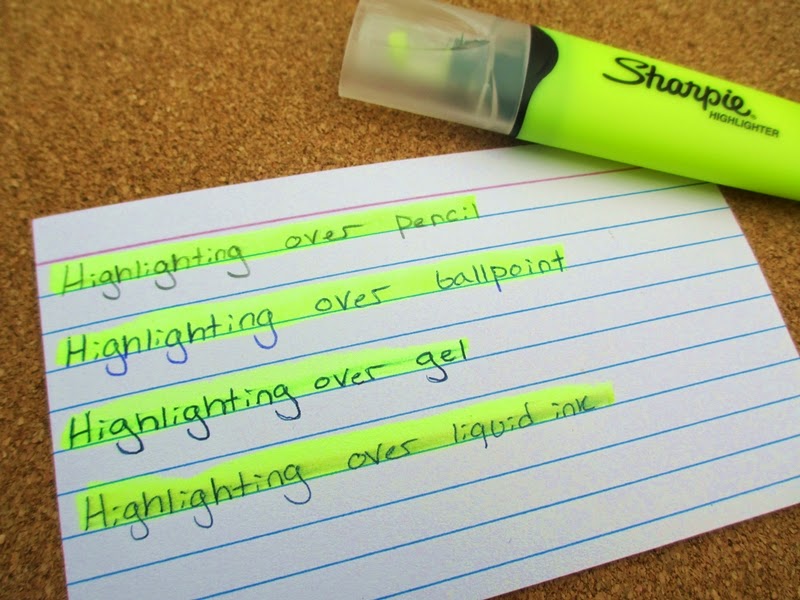 Hooked on Pens: Sharpie Clear View Highlighters Review