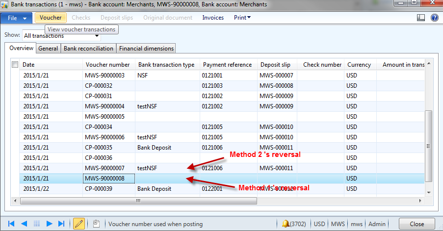 Andrew Xu -> AX: How to handle NSF(Not Sufficient Funds) payment in AX ...