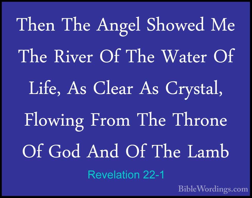 Eagle of Dan: REVELATION 22