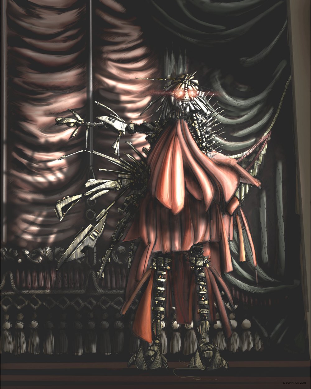 The Ramblings of Chris Sumption: Burlesque by Chris Sumption - 16" x 20 ...