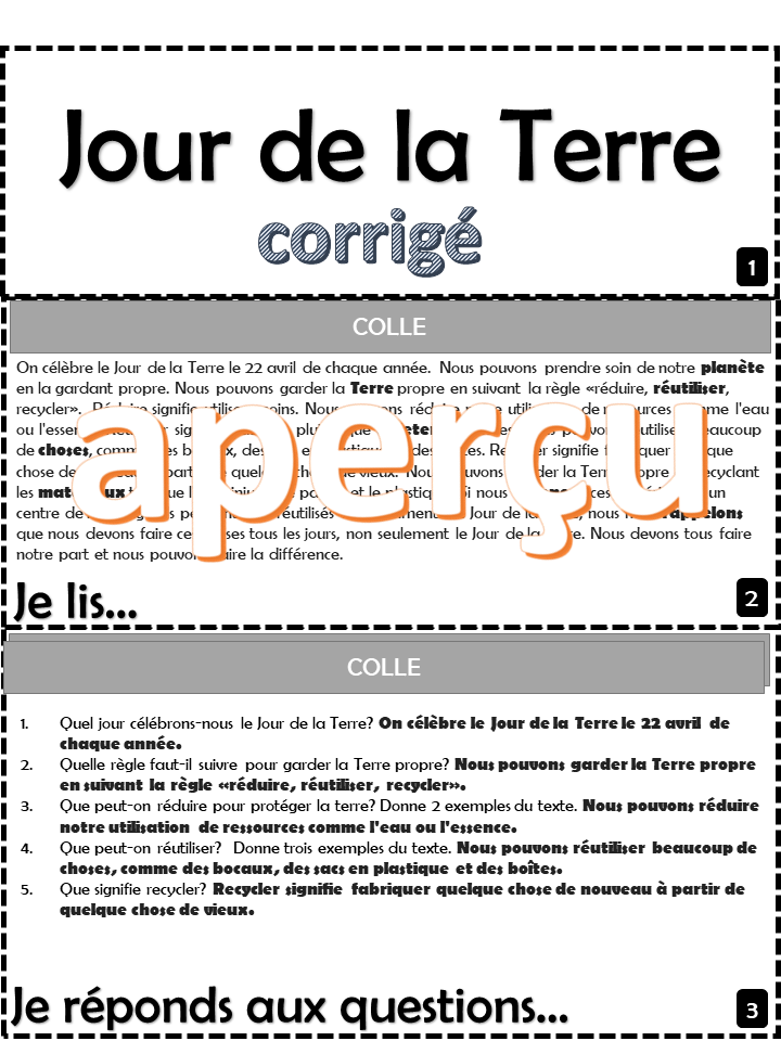 la classe de caro.: Lecture