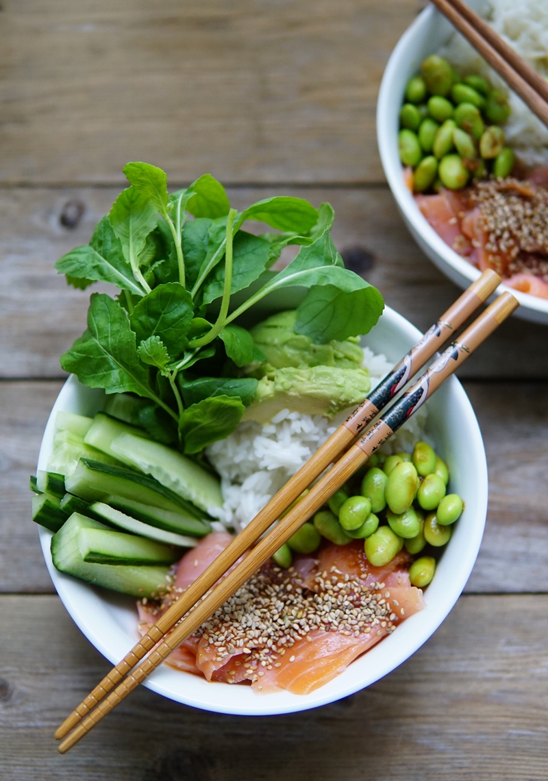 Lumo Lifestyle: Poke-kulho kylmäsavulohesta | Cold smoked salmon poke bowl