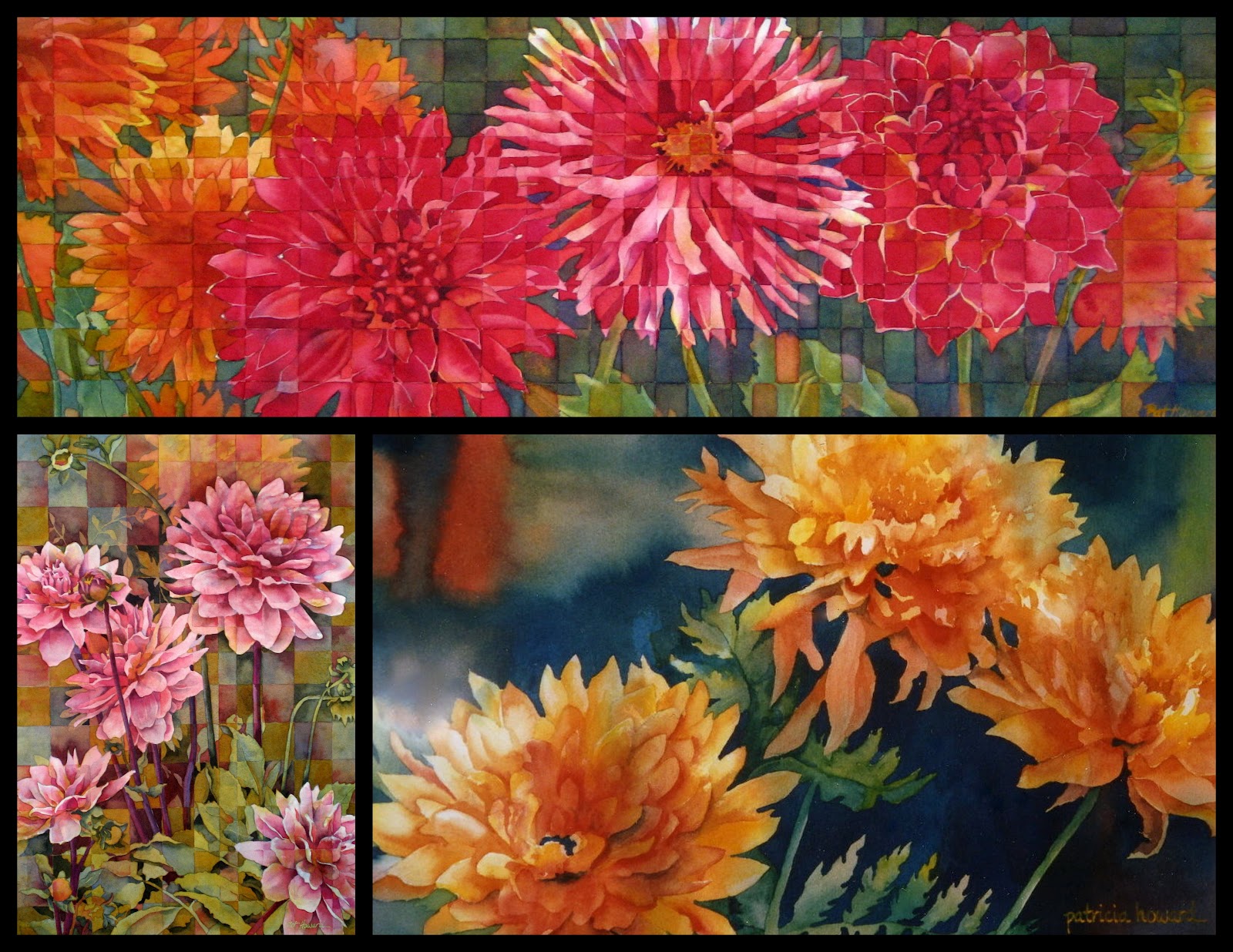 The Painted Prism: TOP TEN -- Favorite Flowers to Paint