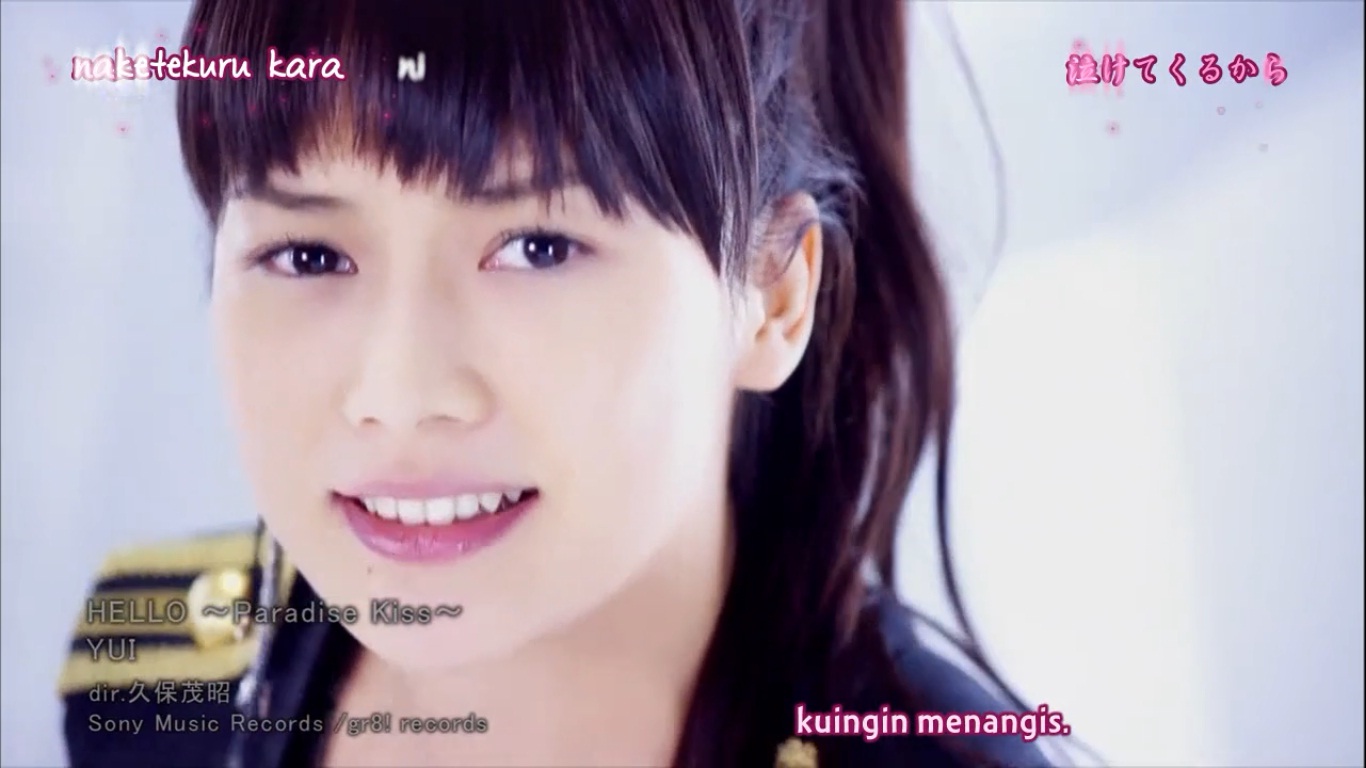 Kunci Gitar YUI HELLO Paradise Kiss