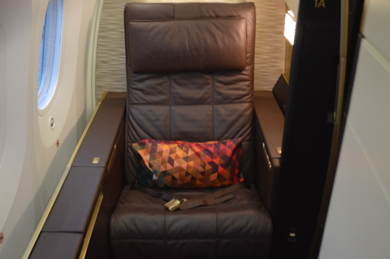 Etihad 473 : Singapore to Abu Dhabi First Class on the B787-9 Dreamliner