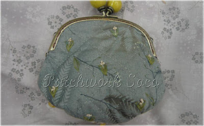 Patchwork Soco: Bolso con tulipanes y monedero