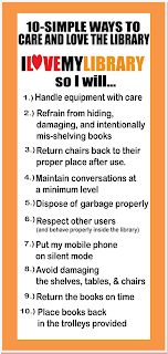 The Juan Sumulong High School E-Library: Library Rules