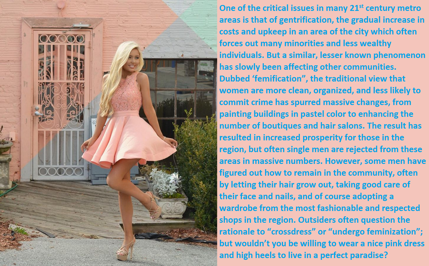 Elena Starz TG Stories/Captions: 2019